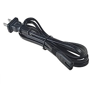 SapplySource 6ft/1.8m UL Listed AC in Power Cord Plug for ZVOX SoundBase 770 570 B4005701 Single-Cabinet Surround Sound System Sound Base Home Theater Soundbar