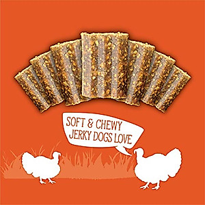 Evolve Grain Free Turkey, Pea, and Berry Jerky Bites Dog Treats