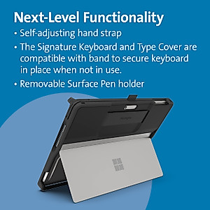 Kensington Blackbelt Rugged Case Surface Pro 11, Surface Pro 10, Surface Pro 9 (2022) - Black (K96540WW)