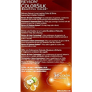 Revlon Colorsilk Haircolor, Black, 1-Count (Pack of 1)