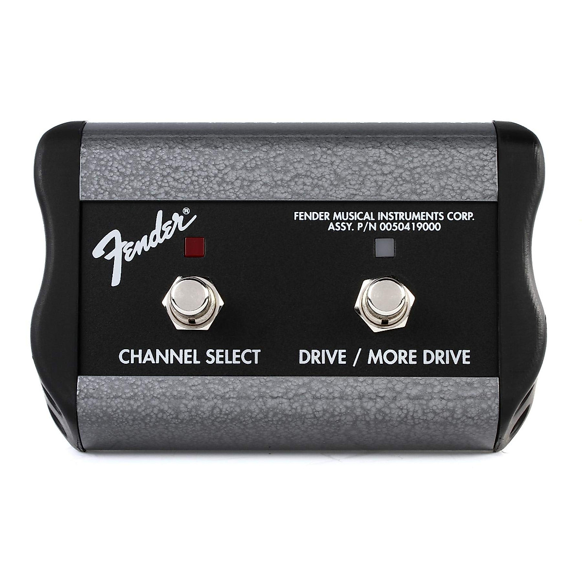 Fender 2-Button 3-Function Footswitch: Channel/Gain/More Gain with 1/4-Inch Jack