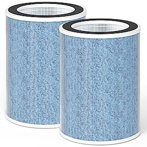 2 Pack True HEPA Filter Replacement Compatible with WYZE Smart Air Purifier Special Filter, Replacement For Wyze Air Purifier Filter
