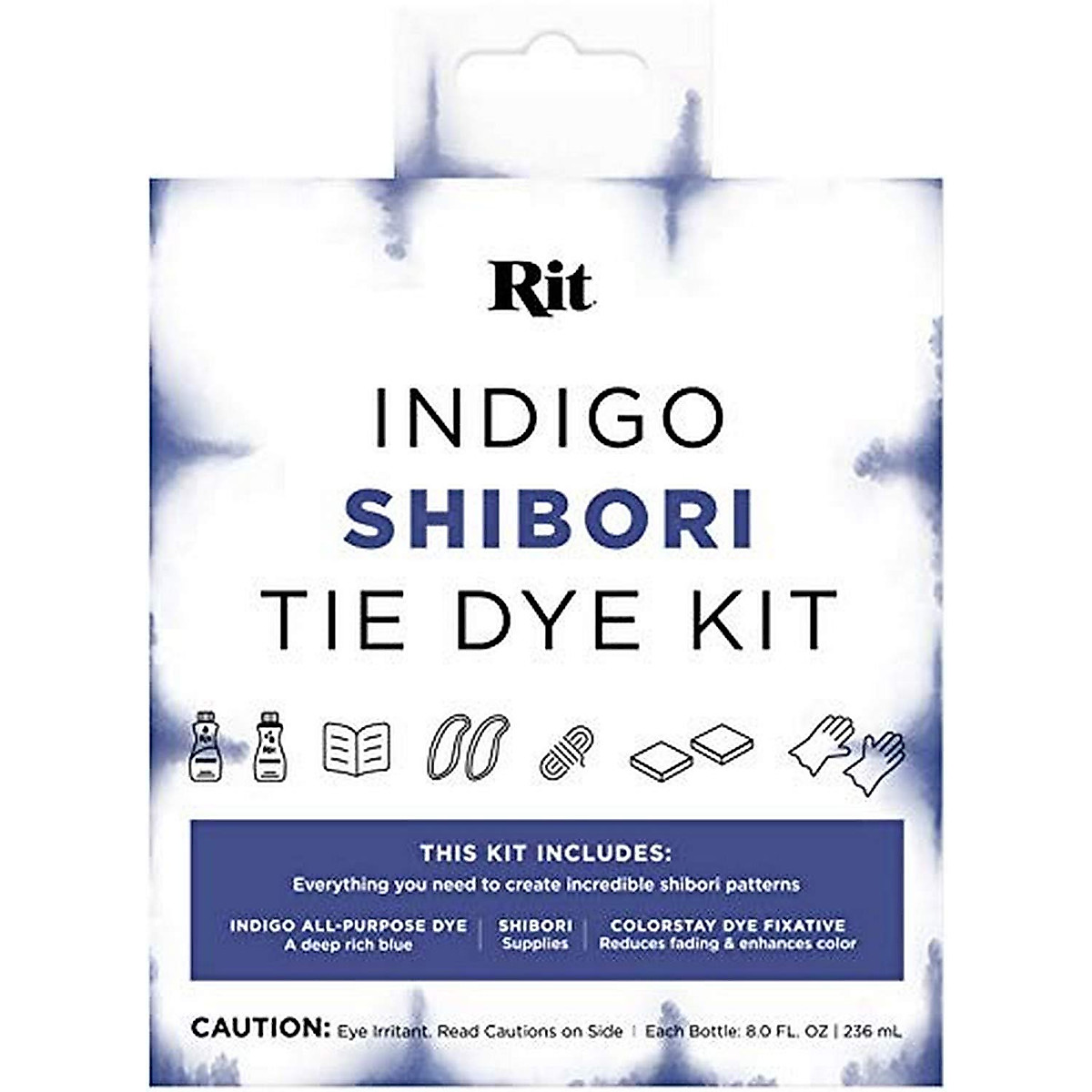 Rit Indigo Shibori Tie Dye Kit, Model Number: 85847 , Blue