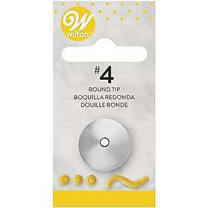 Wilton No.4 Decorating Tip, Round