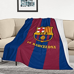 Gymtmwn FC Blanket Plush Throw Size Blanket 50"X60"