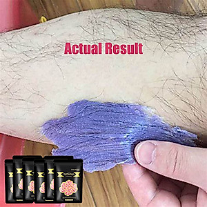 Wax Beads for Hair Removal, Bouvetan 1.3Lb/21oz Hard Wax Beads for Brazilian Waxing, Hard Wax for Eyebrow, Bikini, Face, Legs, Arms for Women Men Hair Removal with 10pcs Wax Spatulas, 6 Packs