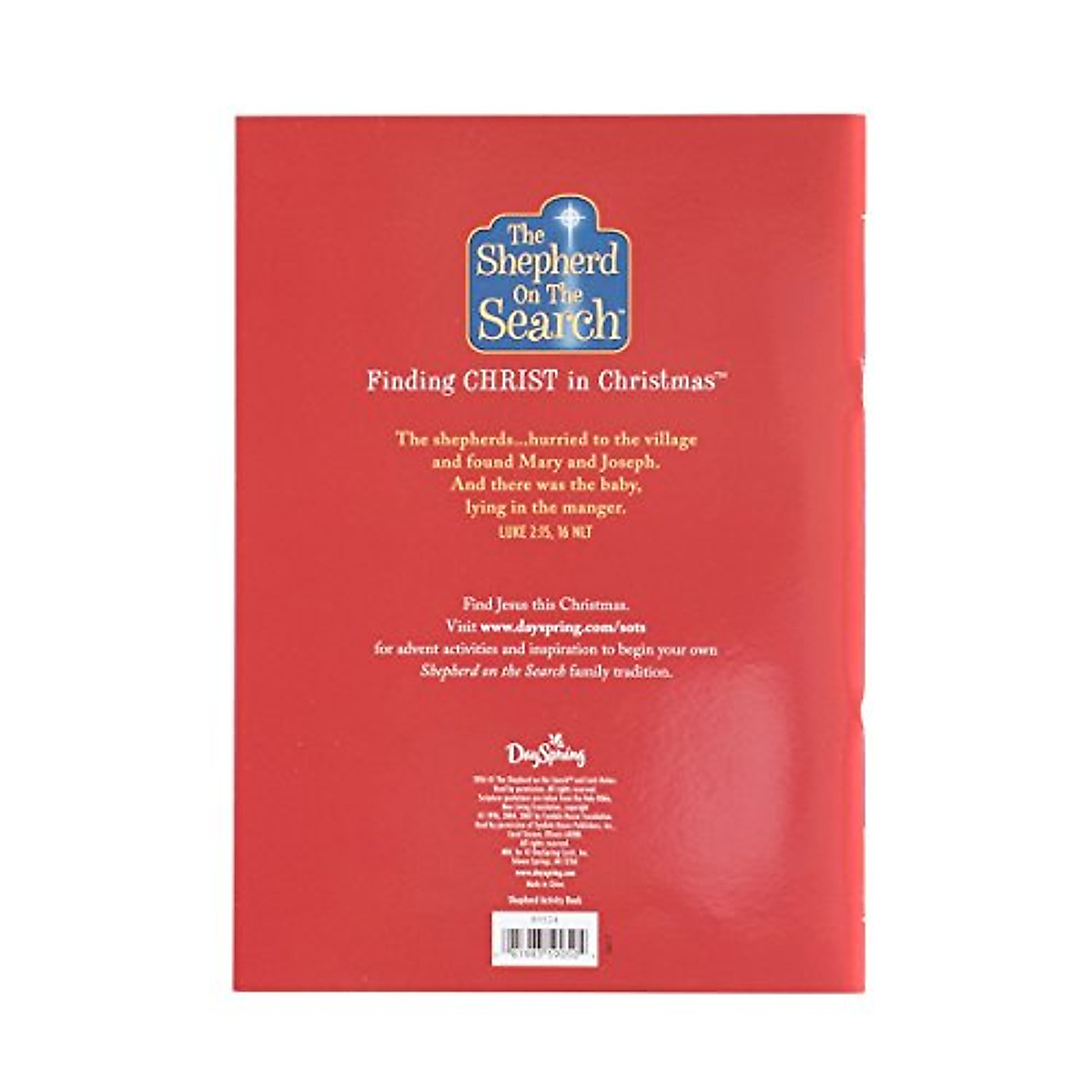 Children's Activity Book - Shepherd on the Search