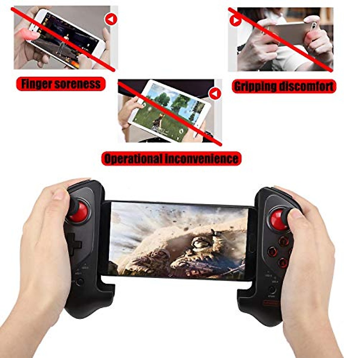 Game Controller, Joystick Wireless Connection for 6.0 Or Above for Family Entertainment