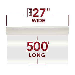 GBC Thermal Laminating Film Roll, 2 Pack, NAP I, 1" Poly-In Core, 1.5 Mil Laminate Rolls, 27" x 500', School Lamination (3126061)