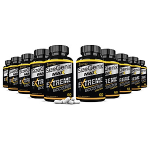 (10 Pack) Sizegenix Max 1600MG Advanced Men's Health Formula 600 Capsules