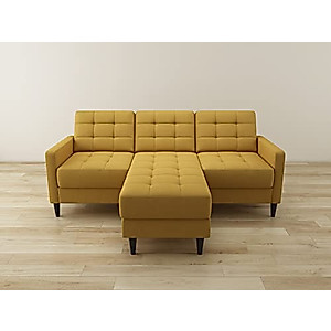 Gold Sparrow Ashland Sectional, Honey