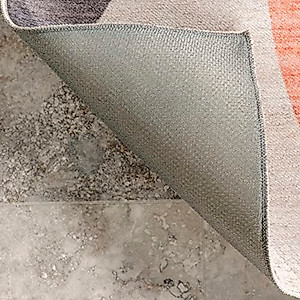 nuLOOM Lizzy Modern Machine Washable Indoor/Outdoor Area Rug, 8' x 10', Multicolor