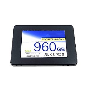 Solid State Drive SSD2000-9D01 Compatible Replacement Spare Part for Legacy Electronics A-3700 960GB 2.5 inch SATA 6Gb/s Internal SSD