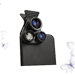 Mobile Lens 1 Set Mobile Lens Phone Wide Angle Lens Camera Lens Phone Fish Eye Lens Phone CPL Lens Phone Lens Fisheye Lens Wide-Angle Lens Cell Phone Phone Lens