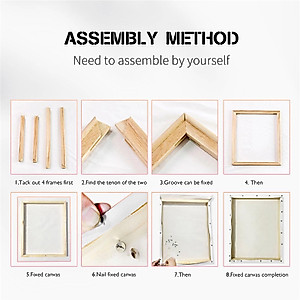 CleverFine Custom Paint by Numbers from Photo,Personalized Paint by Numbers Your Own Photo for Adults (12"×16"/30cm×40cm no Frame)