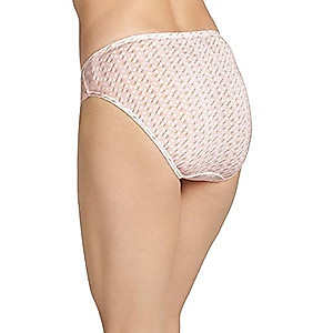 Jockey Underwear Women: Supersoft French Cut Underwear | Underwear Women Pack, 3 Pack, Pastel Pinwheel/Sand/Frosty Pink, 6