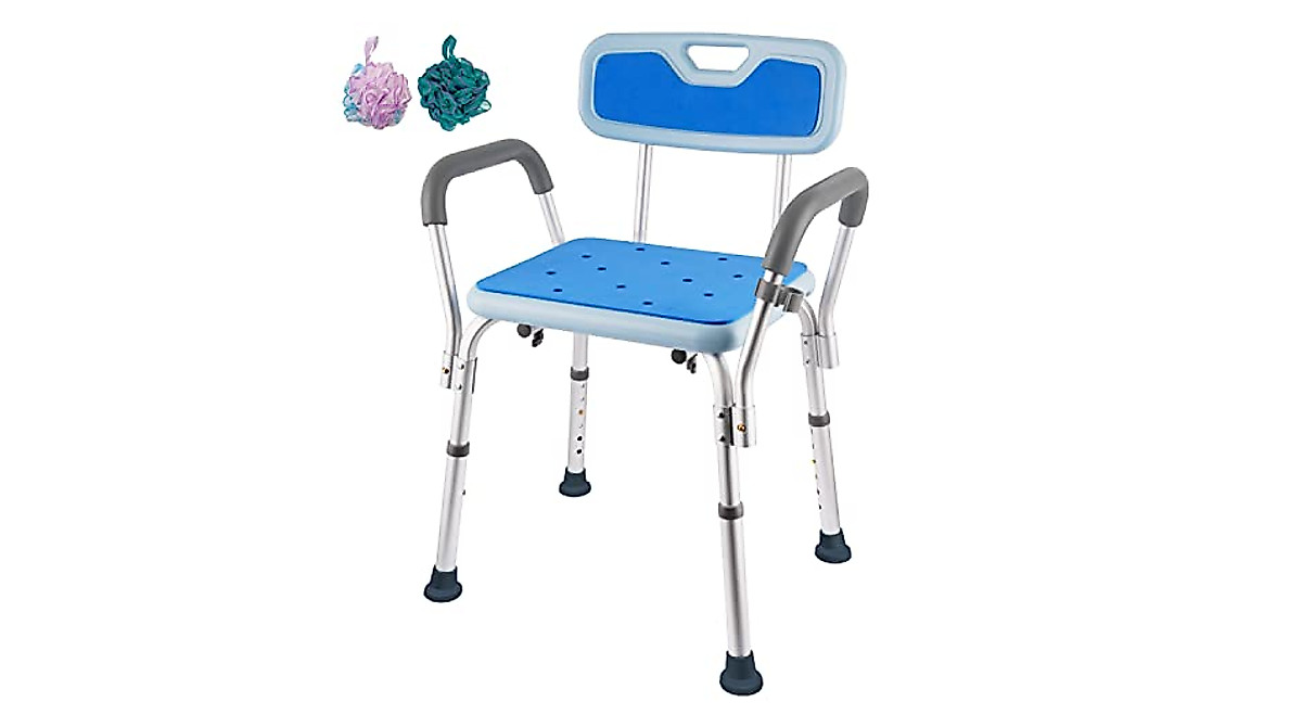 Brosive Shower Chair - Durable & Adjustable for Seniors