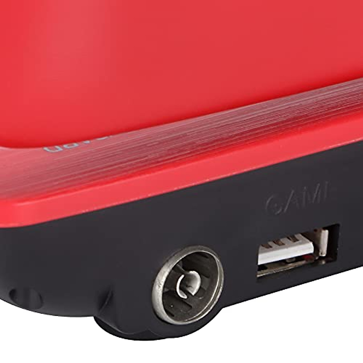 6.8 Inch Portable DVD Player, Car TV Player Portable HD Children's DVD Player Multifunctional Convenient Mobile DVD Player for Car and Outdoor 110‑240V(red)