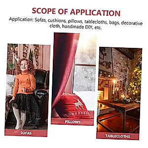 FAVOMOTO 16 pcs Gift Fabrics Squares Santa Cm X Stocking Quilting Art DIY Beautiful Cloths Square Quarters for Precut Doll Tree Scraps Fabric Large Bundles Craft Xmas Making Material Christmas Fabric