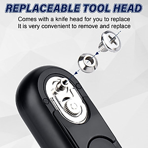 Duyiho Rechargeable Electric Can Opener, Removable and Replaceable Blade, Smooth Edge, Automatic Can Opener for Kitchen Arthritis and Seniors, Best Kitchen Gadget for Almost Size Can…