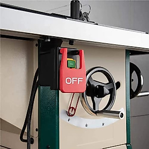 POWERTEC 71577 230V Magnetic Paddle Switch, 1-1/2 HP, fits Table Saw, Router Table, Drill Press, Bench Saw, Band Saw