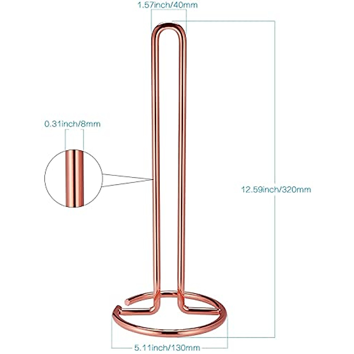 Kitchen Paper Roll Holder Paper Towel Rack Dining Table Kitchen Paper Roll Holder Vertical Paper Towel Storage Rack