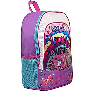Nickelodeon JoJo Siwa Purple Bow Backpack for Girls, One_Size