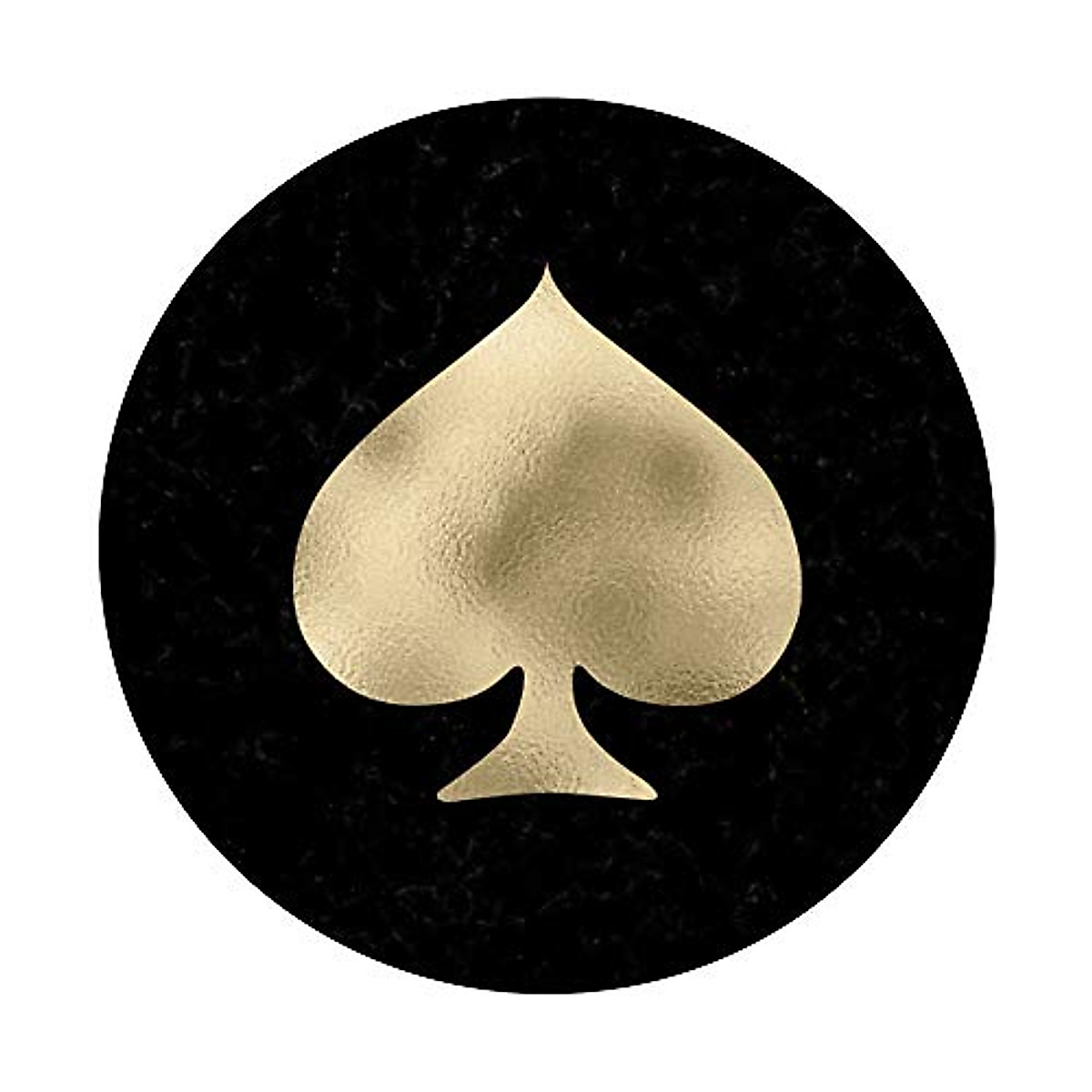 Spades Playing Card Symbol PopSockets PopGrip: Swappable Grip for Phones & Tablets