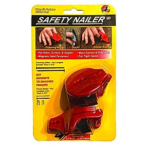 Safety Nailer Combo-Pack - For Nails, Finish Nails, Screws and Staples