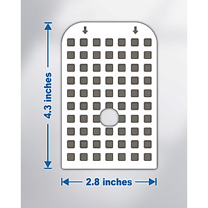 20 Pcs Replacement Glue Cards Compatible with DFAGIE GS6 Fly Trap Indoor, Plug-in Flying Insect Trap Refills for Mosquito Fruit Fly Moths Gnat Trap for House