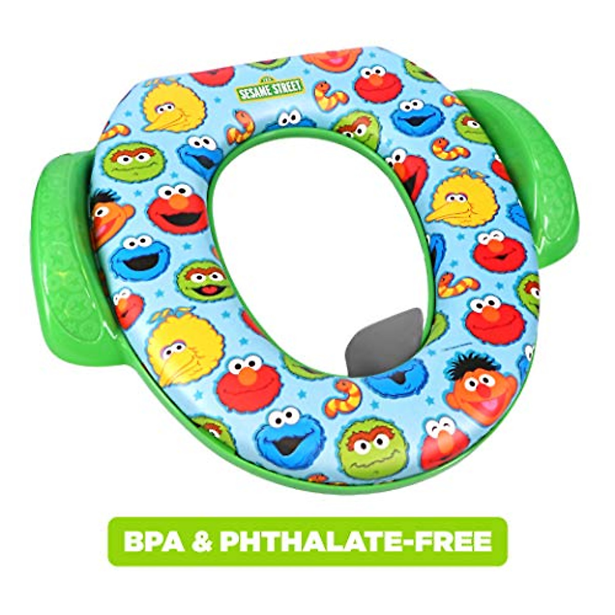 Sesame Street"Best Friends" Soft Potty Seat 1 Count (Pack of 1)