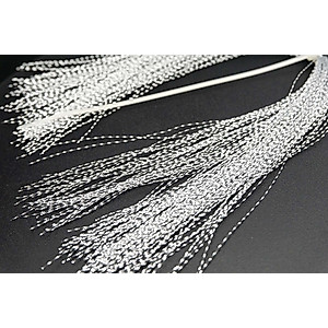 10 Packs Crystal Flash Fly Tying Material Hook Lure Flash Flies Decorating Holographic Tinsel Krystal Flashabou Sparkle Dry Streamer for Fishing Lure Dry Flies Making Supplies