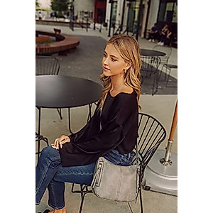 FashionPuzzle Faux Leather Two Front Zipper Pocket Crossbody Saddle Bag (Black) One Size