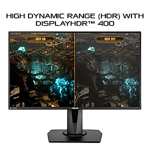 ASUS TUF Gaming VG279QM 27'' HDR Monitor, 1080p Full HD(1920X1080)(Renewed)