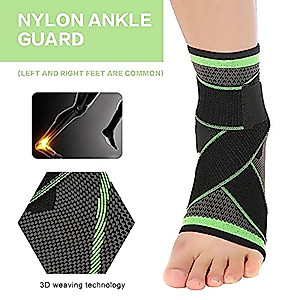 ALUCE Plantar Fasciitis Night Splint - Drop Foot Support Brace - Elastic Wrap for Plantar Fasciitis, Achilles Tendonitis Recovery, Sports Bandage Sock，Men, Women