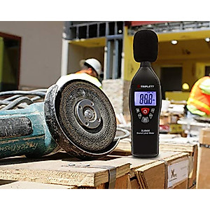 Triplett SLM400-KIT Decibel Sound Level Meter with Calibrator, 35 to 130dB