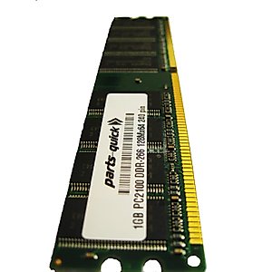 1GB PC2100 184 pin DDR SDRAM Non-ECC DIMM Memory for eMachines Desktop T1980.(PARTS-QUICK Brand) EQV to ME102DDR2100