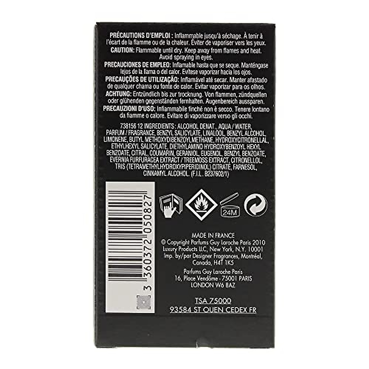 Drakkar Noir By Guy Laroche - Original Vintage Designer Fragrance Blend For Men - Fresh, Classic Men’s Evening Scent - Long Lasting Amber Fougere Aroma With Spicy And Citrus Notes - 1 Oz EDT Spray