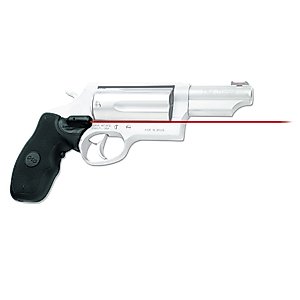 Crimson Trace LG-375 Lasergrips with Red Laser, Heavy Duty Construction and Instinctive Activation for Taurus Judge and Tracker Revolvers, Defensive Shooting and Competition
