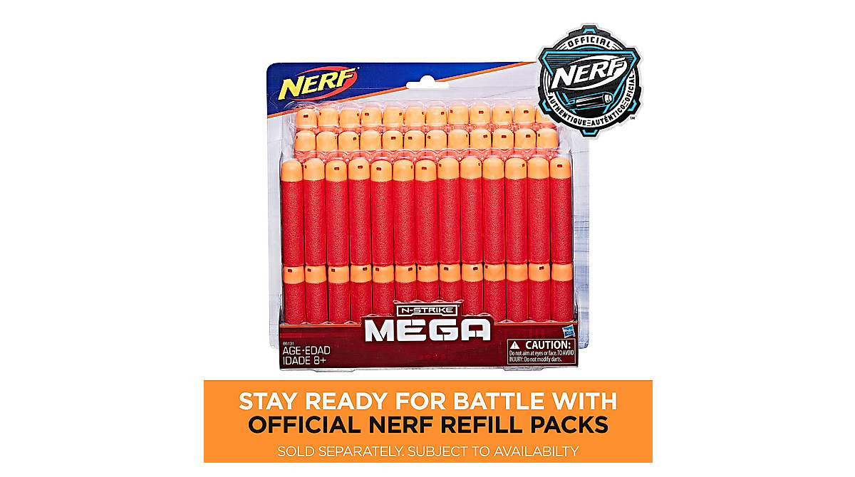 Nerf Centurion Mega Blaster: 100-Ft Range & Bipod for Accuracy