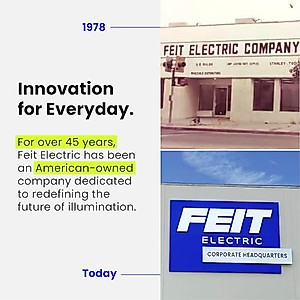 Feit Electric A19 LED Light Bulb, 75W Equivalent, E26 Medium Base, 1100 Lumens, 5000K Daylight White, General Purpose Light Bulbs, 11,000-Hour Lifetime, A1100/850/10KLED/2/6, 12 Pack