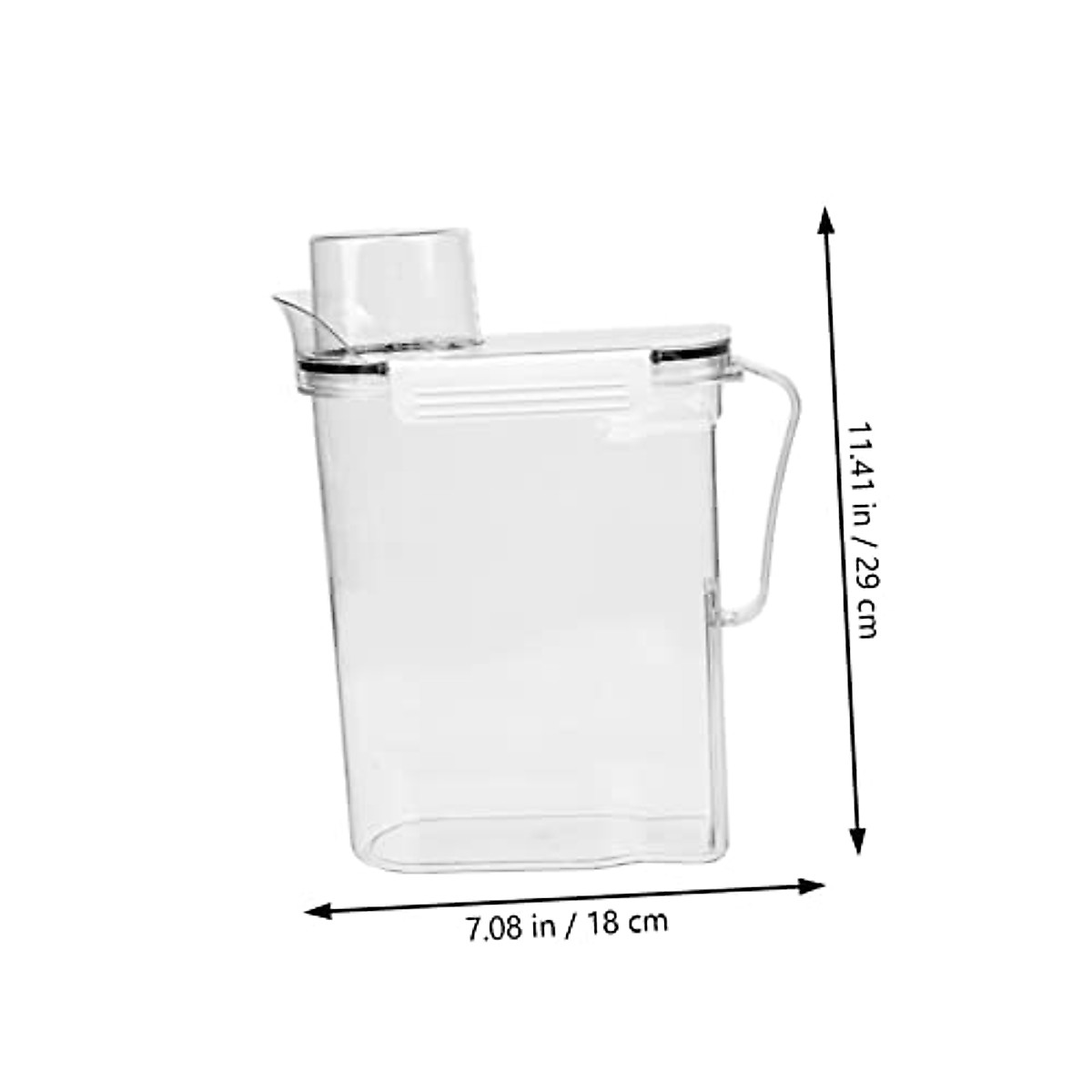 2pcs laundry storage box scent booster beads dispenser scent boosters laundry containers for soap dispensers Liquid Sub Bucket storage barrel with cover plastic