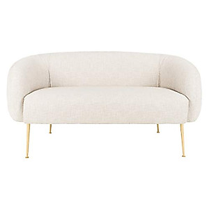 Safavieh Couture Collection Alena Glam Oatmeal Loveseat