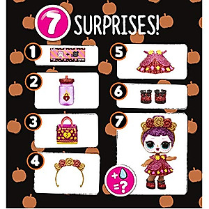 L.O.L. Surprise! Spooky Sparkle Limited Edition Bebé Bonita with 7 Surprises, Including Glow-in-The-Dark Doll