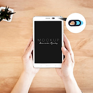 Mobestech 18 Pcs Cover Webcam Cover Slide Privacy Cover Webcam Lens Cover Laptop