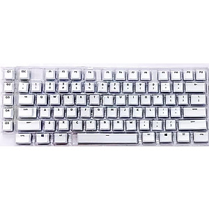 wj forG915 Full Set of 109/87 Keycaps Replacement G915/G913/G815/G813 TKL RGB Gaming Mechanical Keyboard (109 Keys White G915)
