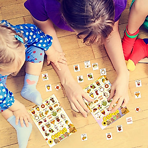 Fall Bingo Game for Kids 24 Players Happy Harvest Thanksgiving Party Game Supply