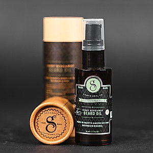 Suavecito Premium Blends Beard Oil - Leave-In Beard Conditioner For Softening Hair, Hydrating Skin, Eliminating Beard Dandruff, Healthy Beard Growth - Ivory Bergamot Fragrance - 1 oz