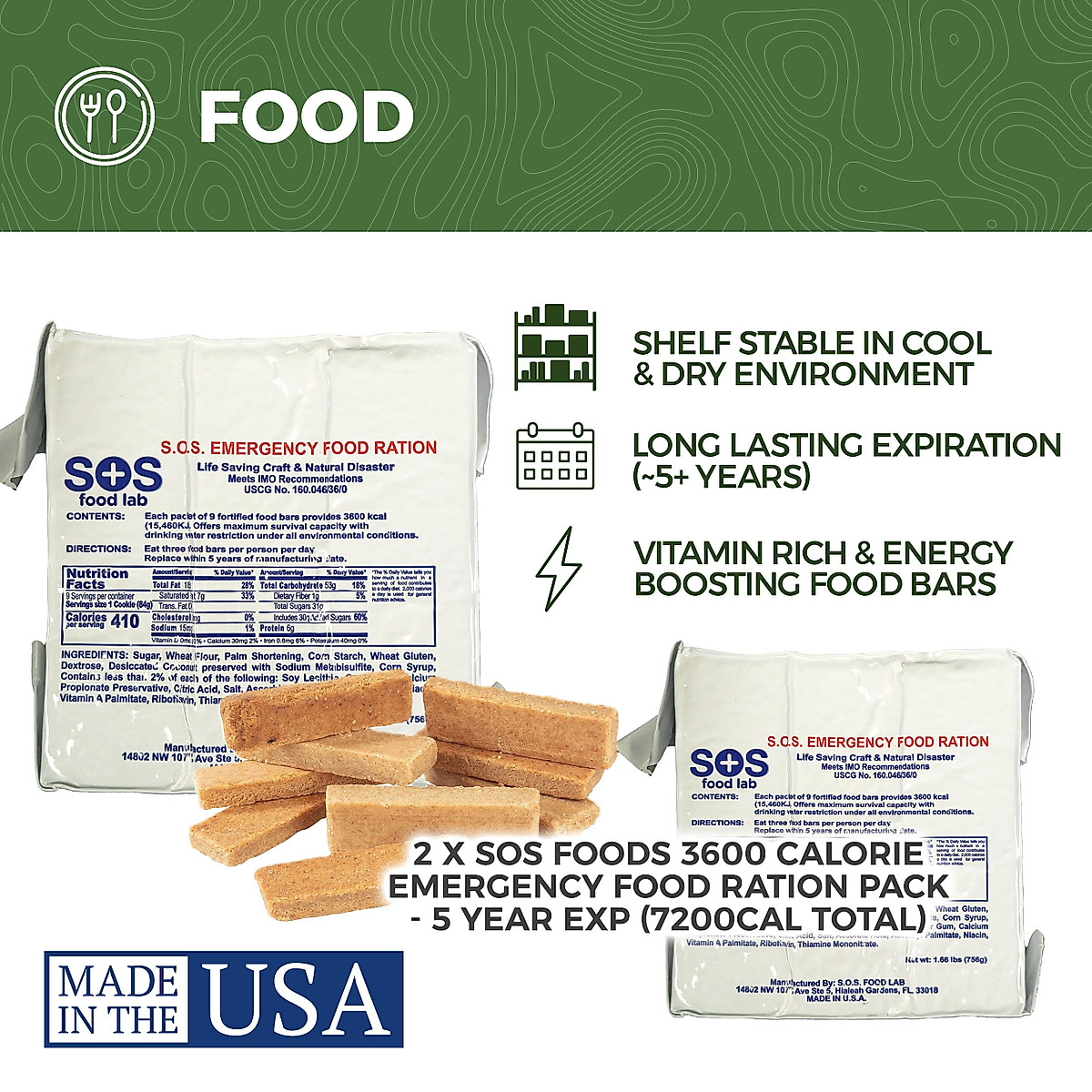 Sirius: Pre-Packed Bug Out Bag - 72 Hour Kit for 2 People - Bugout Backpack Survival Kit - Premium 50L Go Bag Tactical Backpack - Essential Bug Out Gear - Upgraded Survival Backpack (Red)