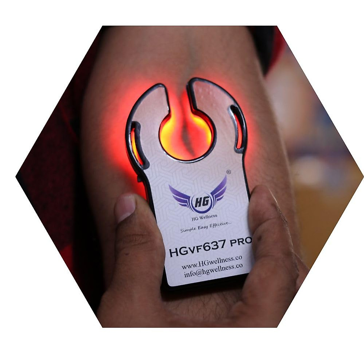 HG Wellness Vein Finder 637 Pro for All Age Vein Viewer kit c Type univesal Charging